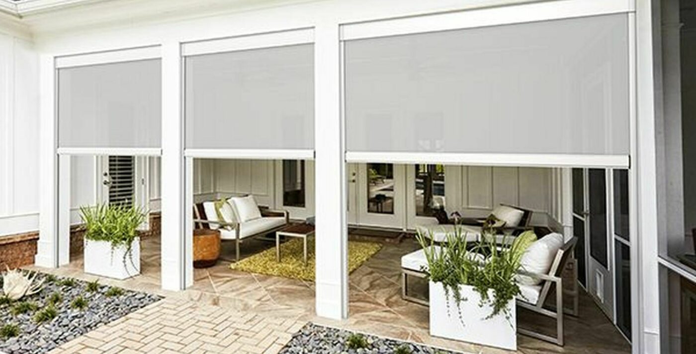 LA Custom Blinds — Outdoor Shades